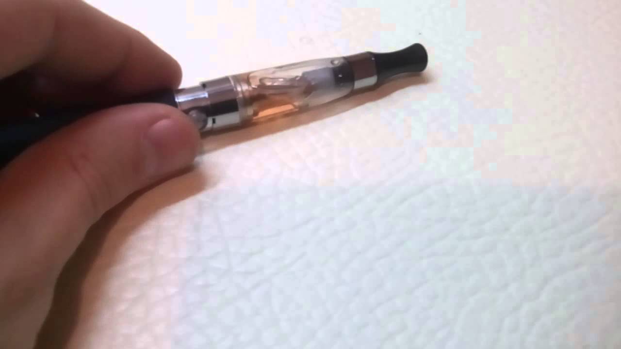 Включение электронной сигареты eGo-T CE4 e-cigarette on/off switching ...