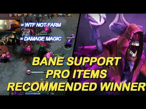 Dota 2 - New 7.24 Bane Support Pro Fiend's Grip Damage Recommended ...