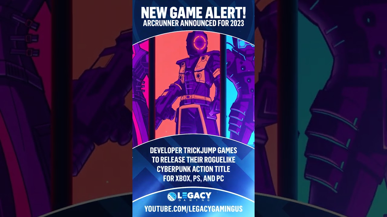 New Game ALERT! Arcrunner announced for 2023 release - YouTube