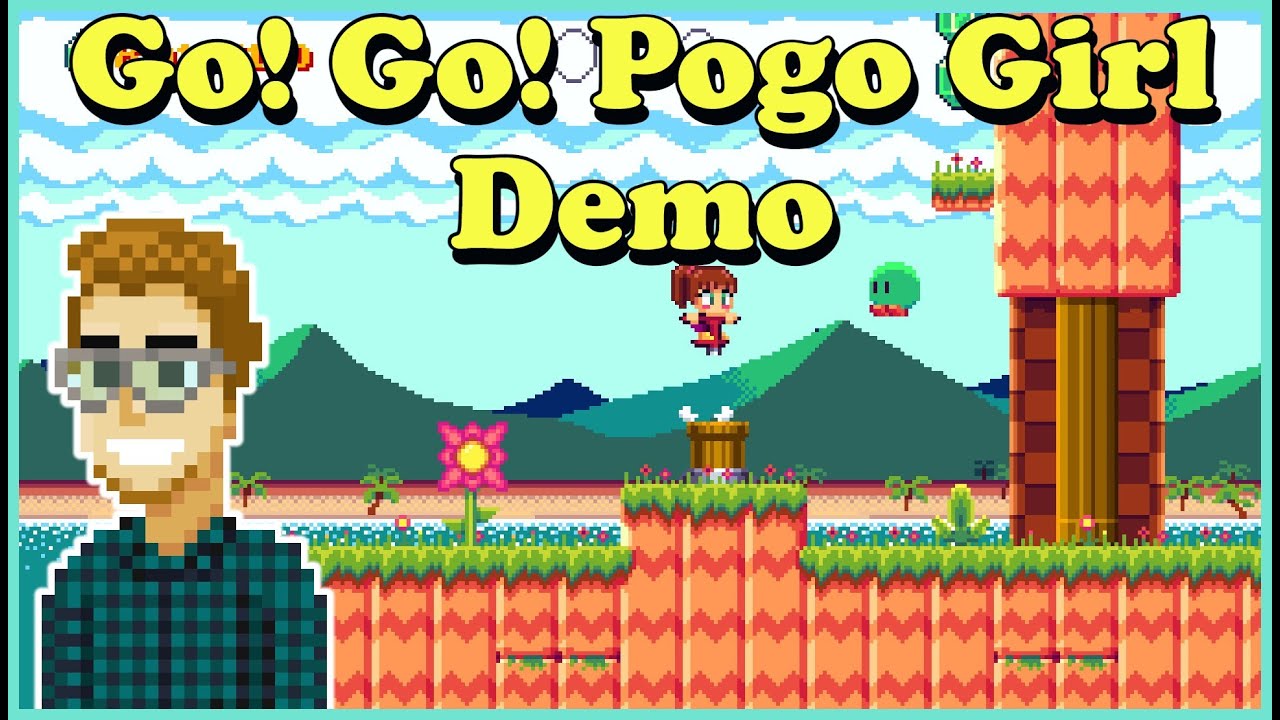Go! Go! Pogo Girl | Indie Game Showcase | Live PC Gameplay - YouTube