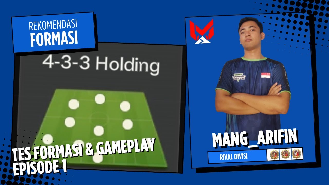 REKOMENDASI FORMASI 433 HOLDING DI META UPDATE GAMEPLAY SAAT INI - YouTube