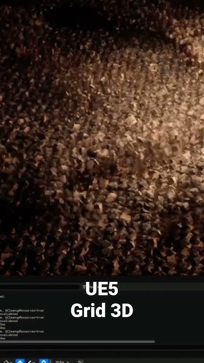 UE5 Grid 3D particles collision #unrealengine5 #niagara #vfx - YouTube