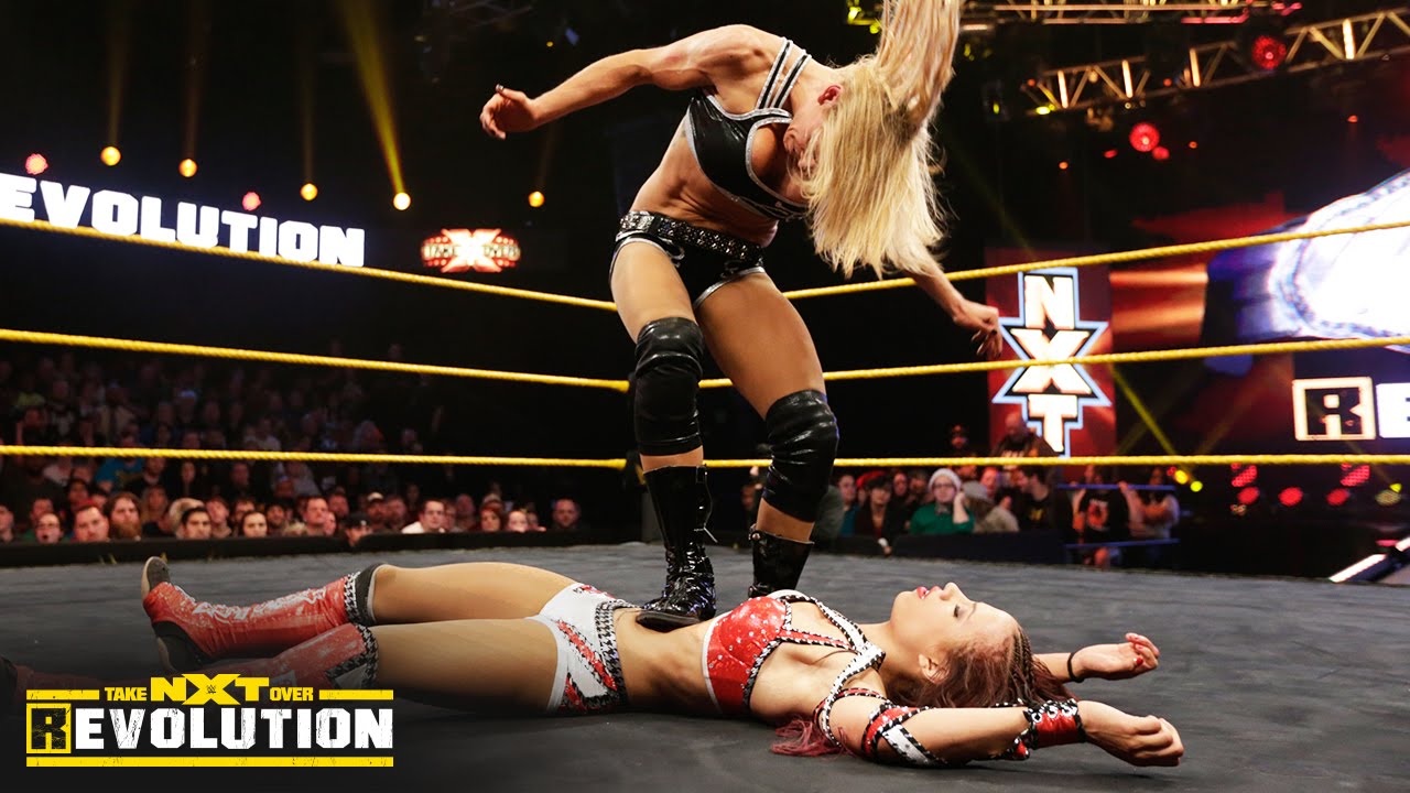Charlotte vs. Sasha Banks - NXT Women's Championship Match: NXT TakeOver: R Evolution, Dec. 11 ...