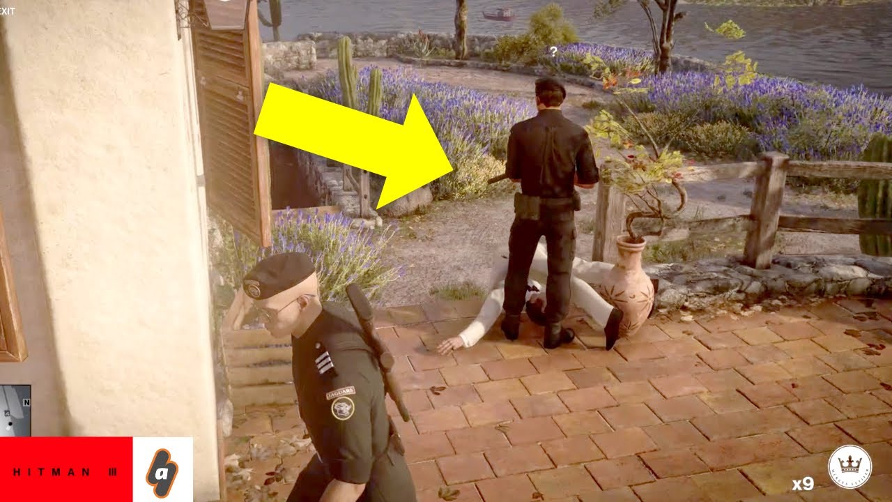 UNBELIEVABLE NPC Awareness: Hitman 3's Employee of the month! - YouTube