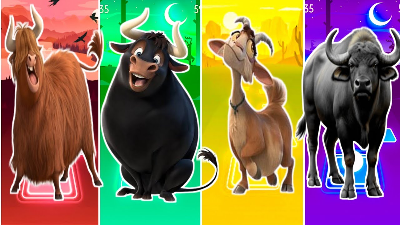 Funny angus 🆚 Funny ferdinand 🆚 Funny Lupe 🆚 Funny Buffalo 👍Coffin ...