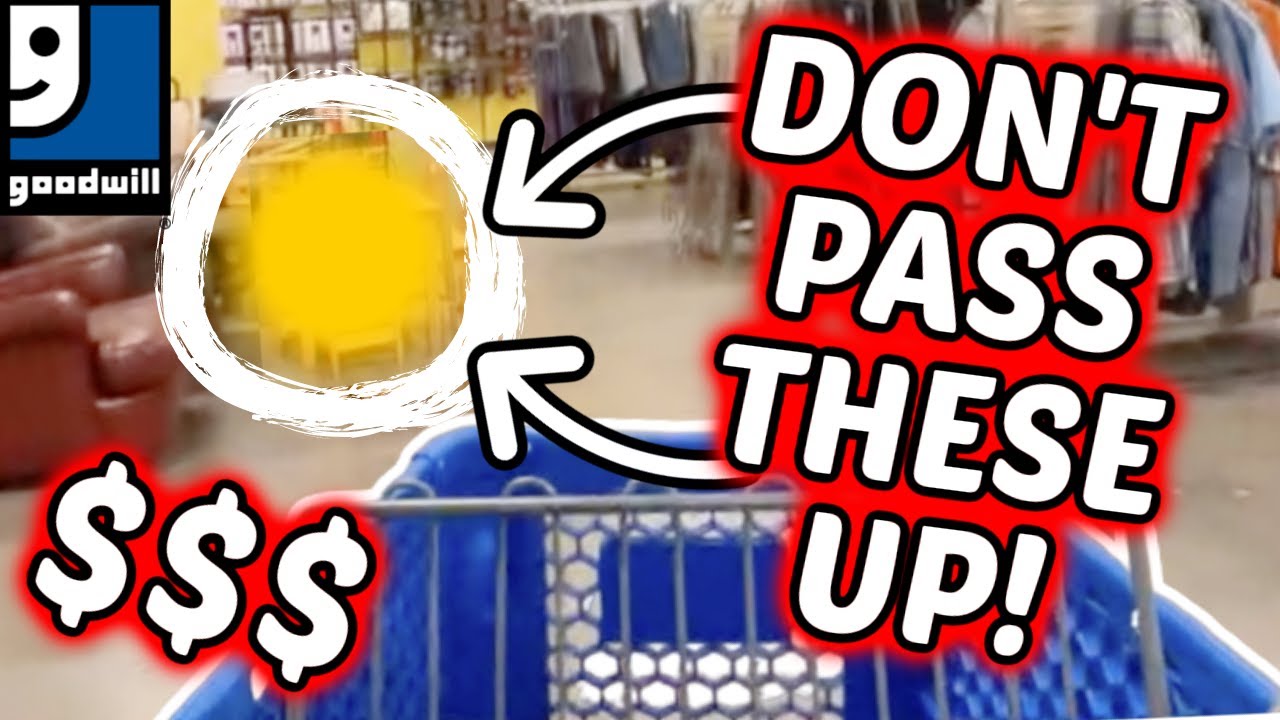 5 Items I NEVER Pass Up | Thrifting to Resell on Ebay | Reselling ...