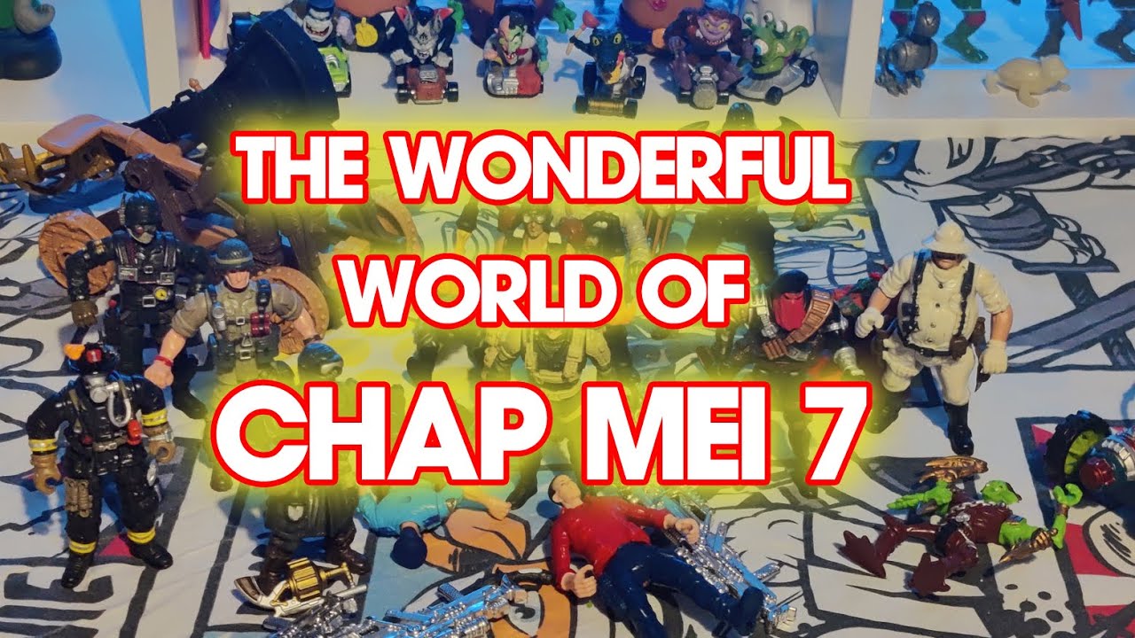 THE WONDERFUL WORLD OF CHAP MEI 7: military, space quest action figures ...