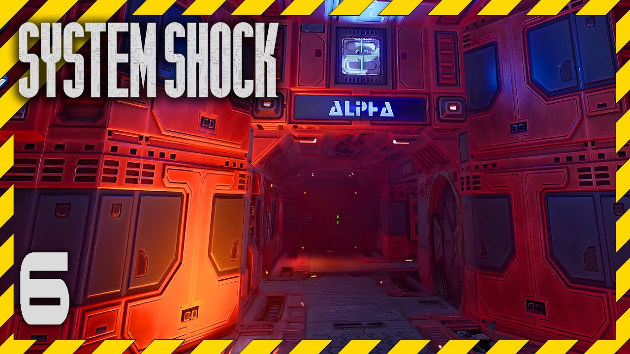 System Shock Remake 2023 прохождение 6 💾 walkthrough - YouTube