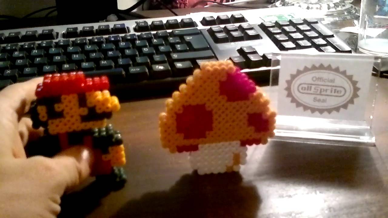Super Mario Bros. : Mario and Super mushroom sprite set, WITH THEME ...
