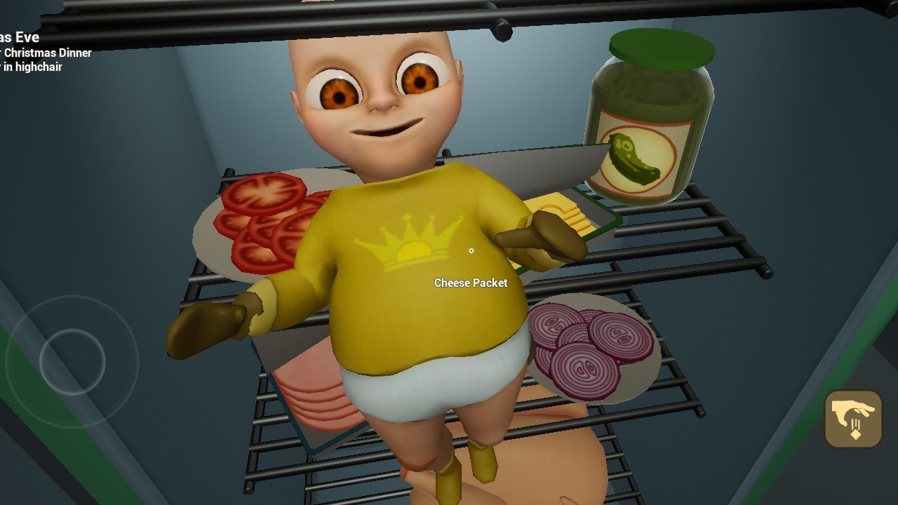Playing babby in yellow with cute stupid babby game and animation part ...