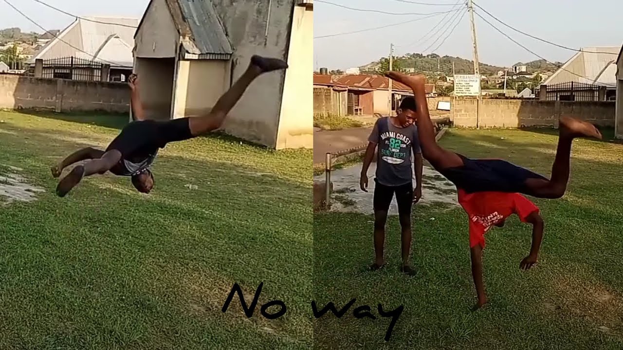 Teaching a Friend some basic Flips | Tricking Session Vlog| - YouTube