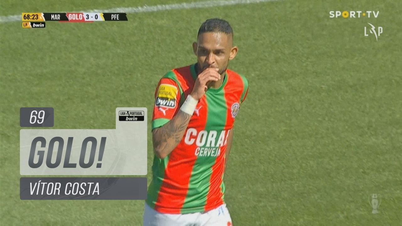 Goal | Golo Vítor Costa: Marítimo (3)-0 Paços de Ferreira (Liga 22/23 ...