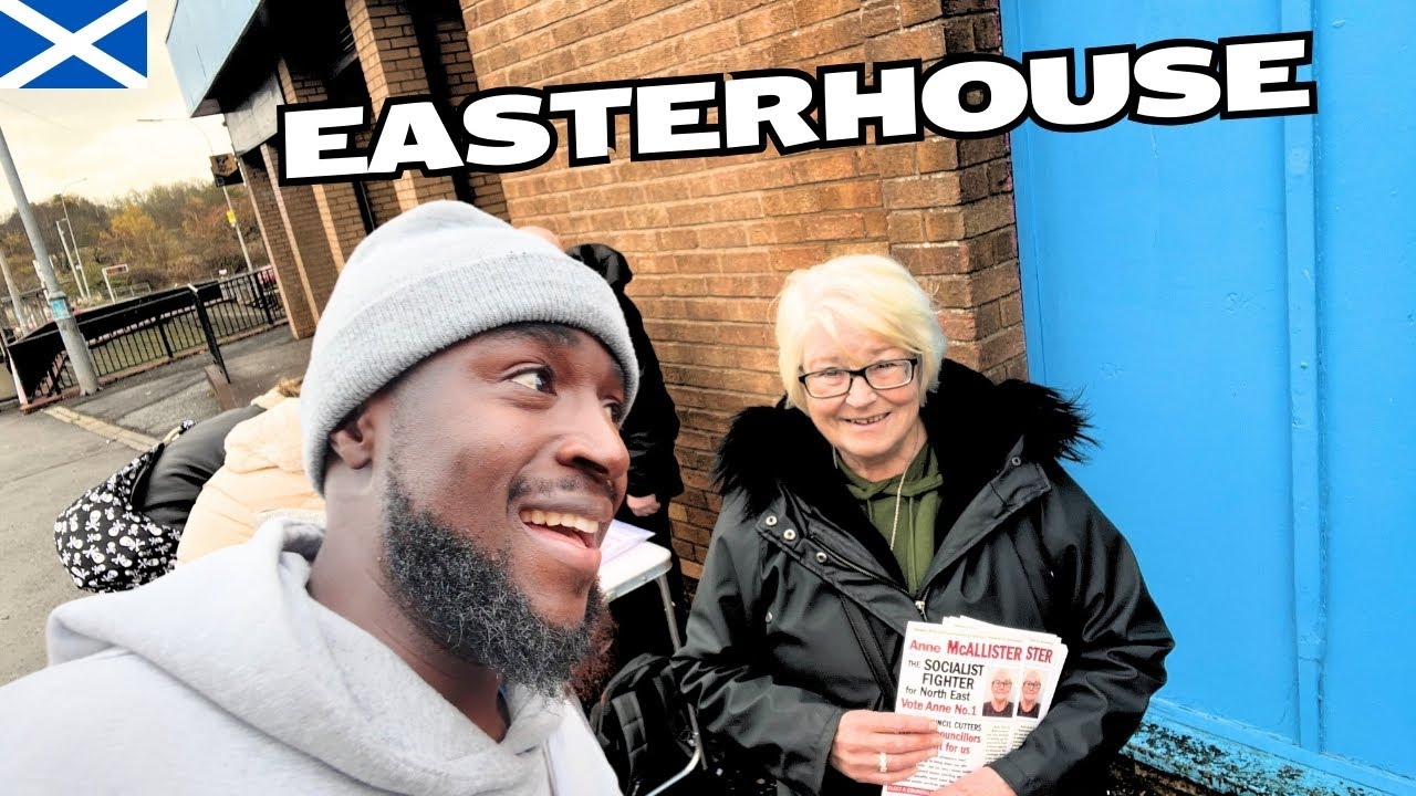 FIRST TIME EXPLORING EASTERHOUSE, GLASGOW. I WAS REALLY SURPRISED - YouTube