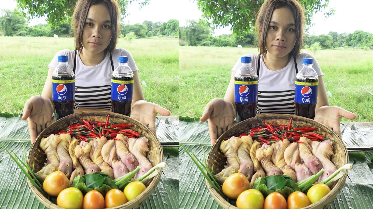 Innovative Recipe Cooking Chicken Head with Pepsi – Unique Dish 2024 - YouTube
