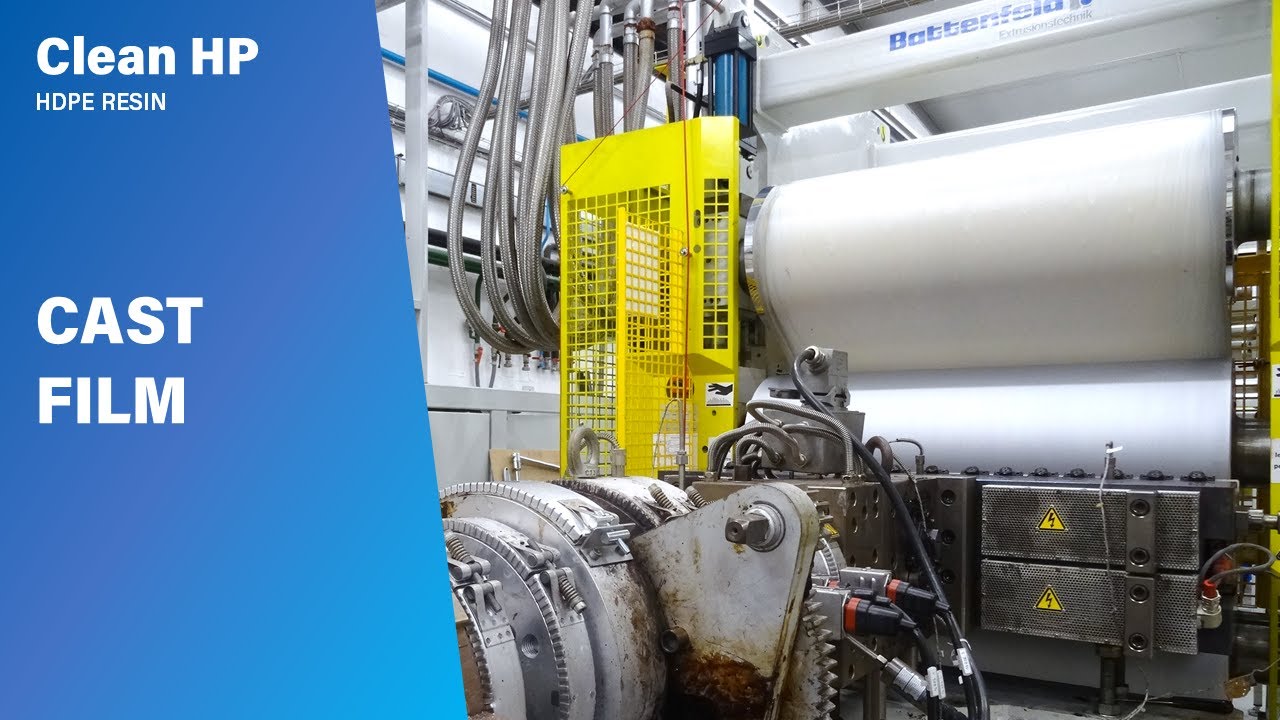 Clean Xpress : Clean HP - HDPE resin - Cast film - YouTube