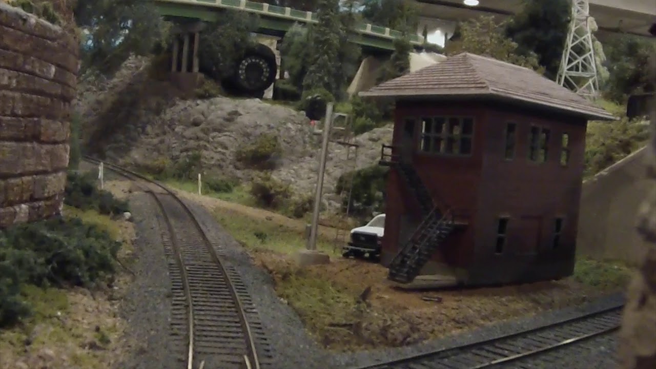 HO Scale Ride Along - North Metro Model Railroad Club - Part 4 - YouTube
