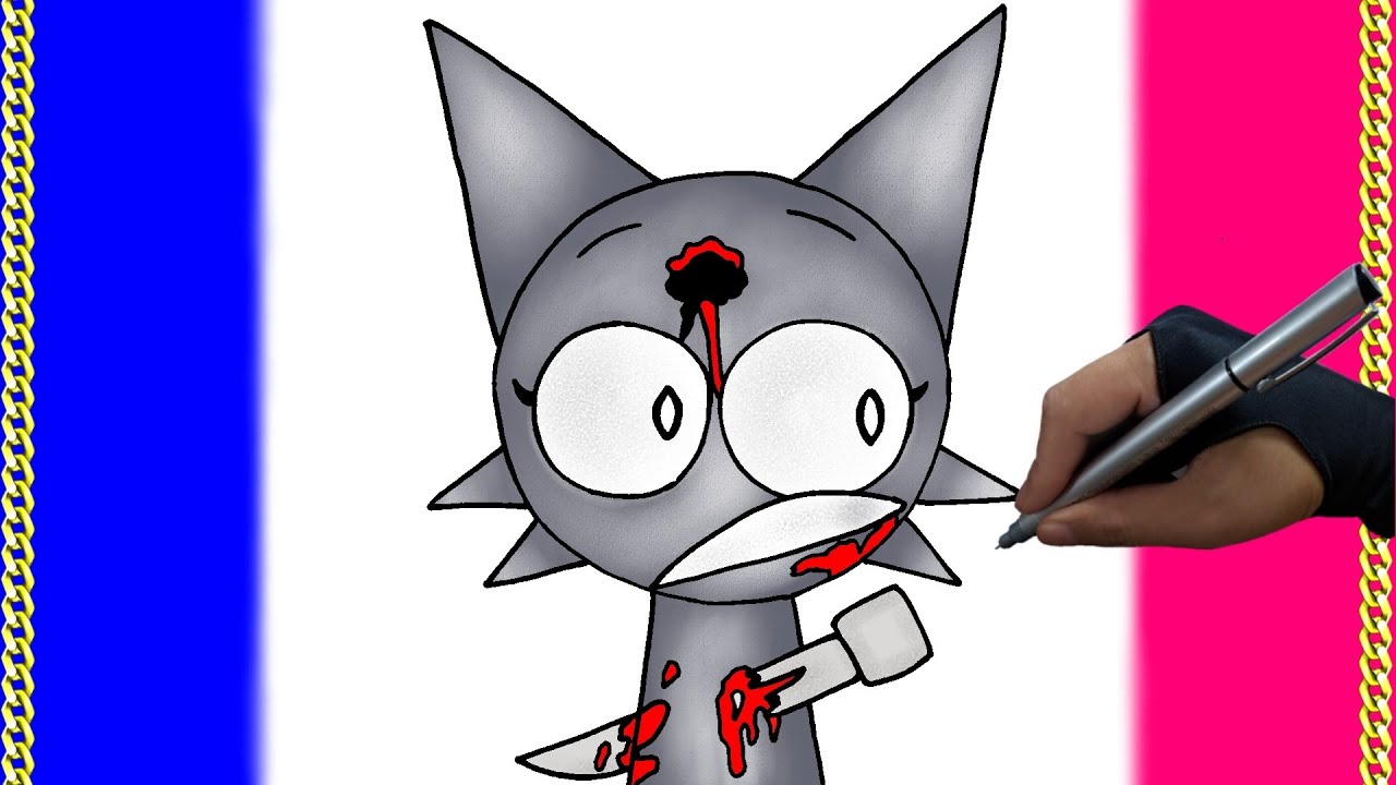 How To Draw Incredibox Sprunki Phase 4 Wenda - YouTube