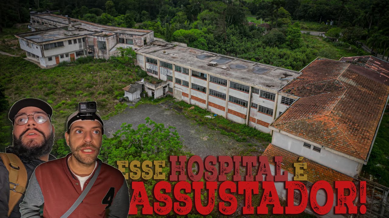 ESSE ENORME HOSPITAL ABANDONADO NOS DEIXOU COM CALAFRIOS DEPOIS DO QUE VIMOS ! - YouTube