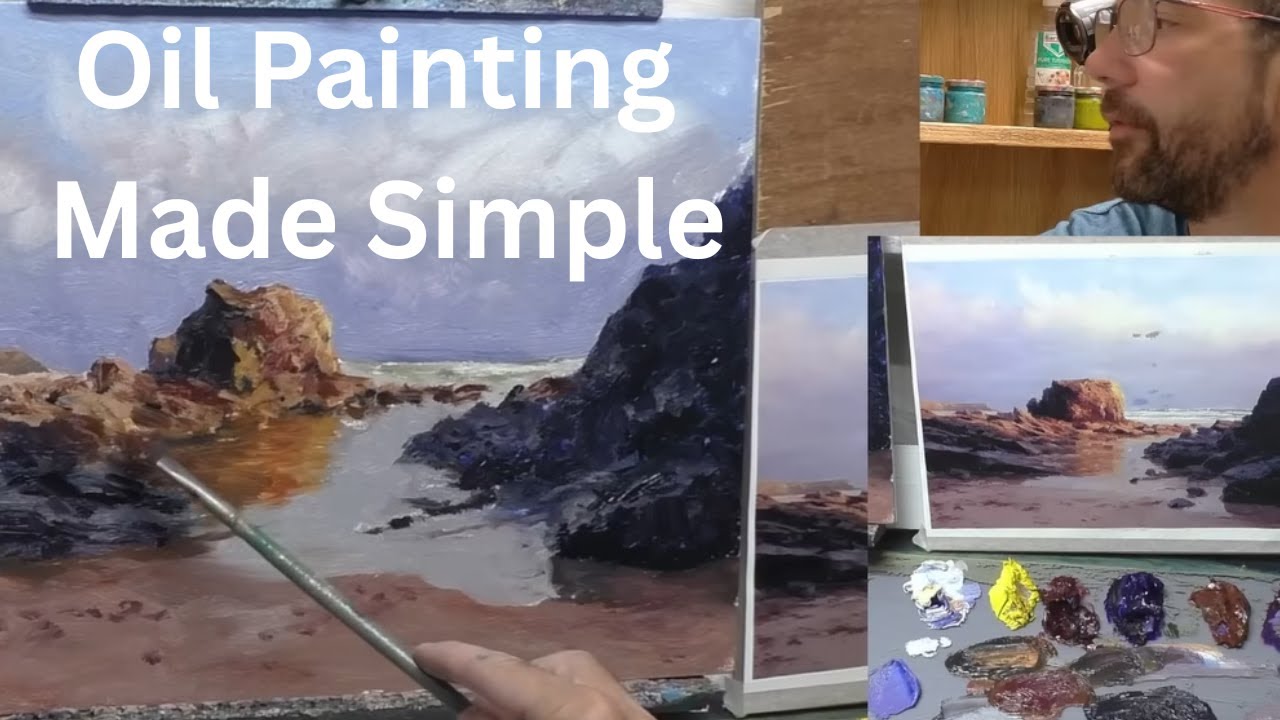 Stop Over-complicating Oil Painting — Try This Easy Painterly Approach ...