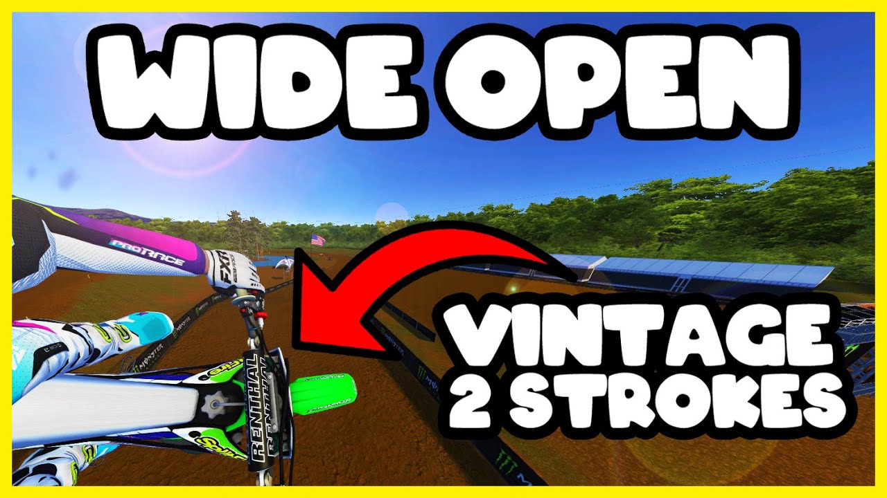 THIS IS THE MOST WIDE OPEN RACE YOU WILL EVER SEE IN MX BIKES! - YouTube