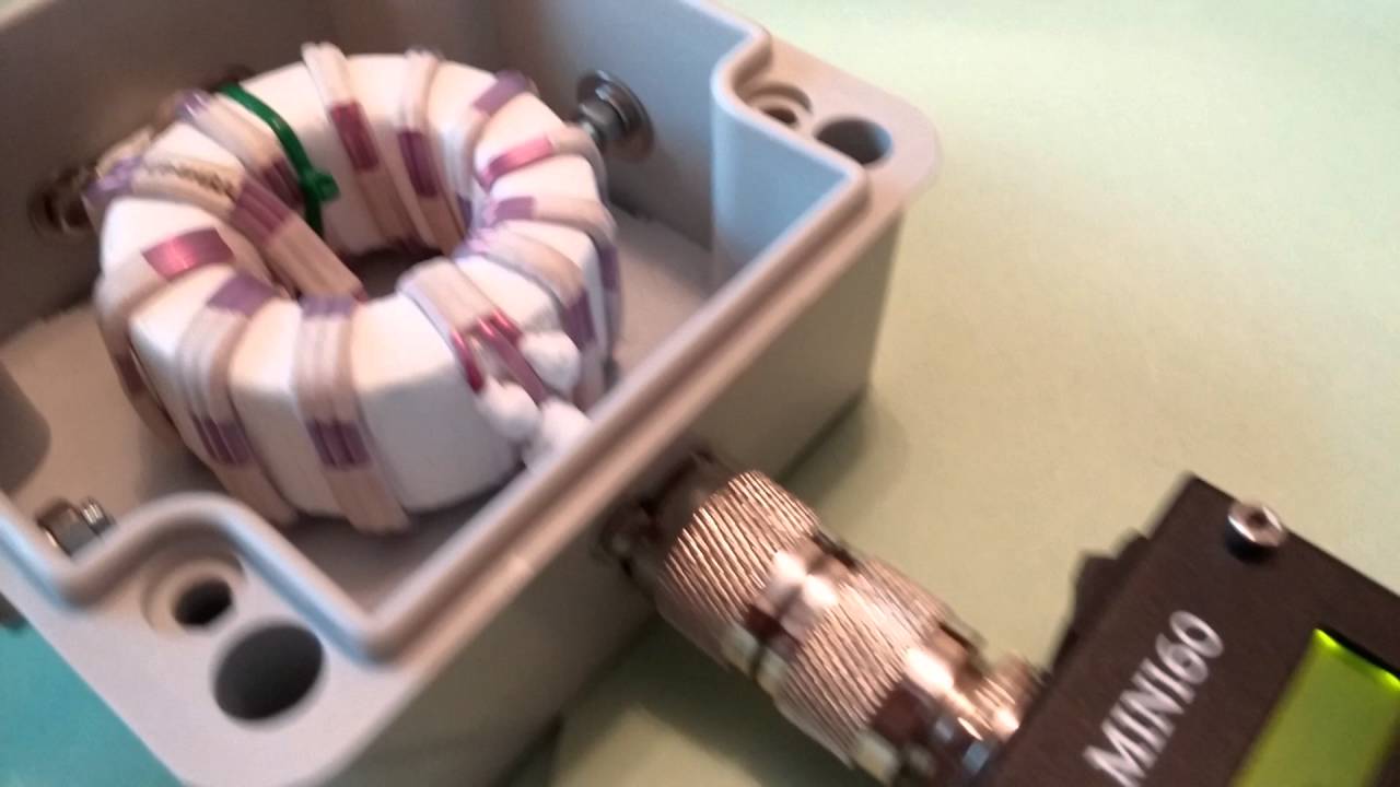 BALUN 2:1 (4 KW) PARA ANTENA CÚBICA 2 ELEMS "BIG SIGNAL" - YouTube