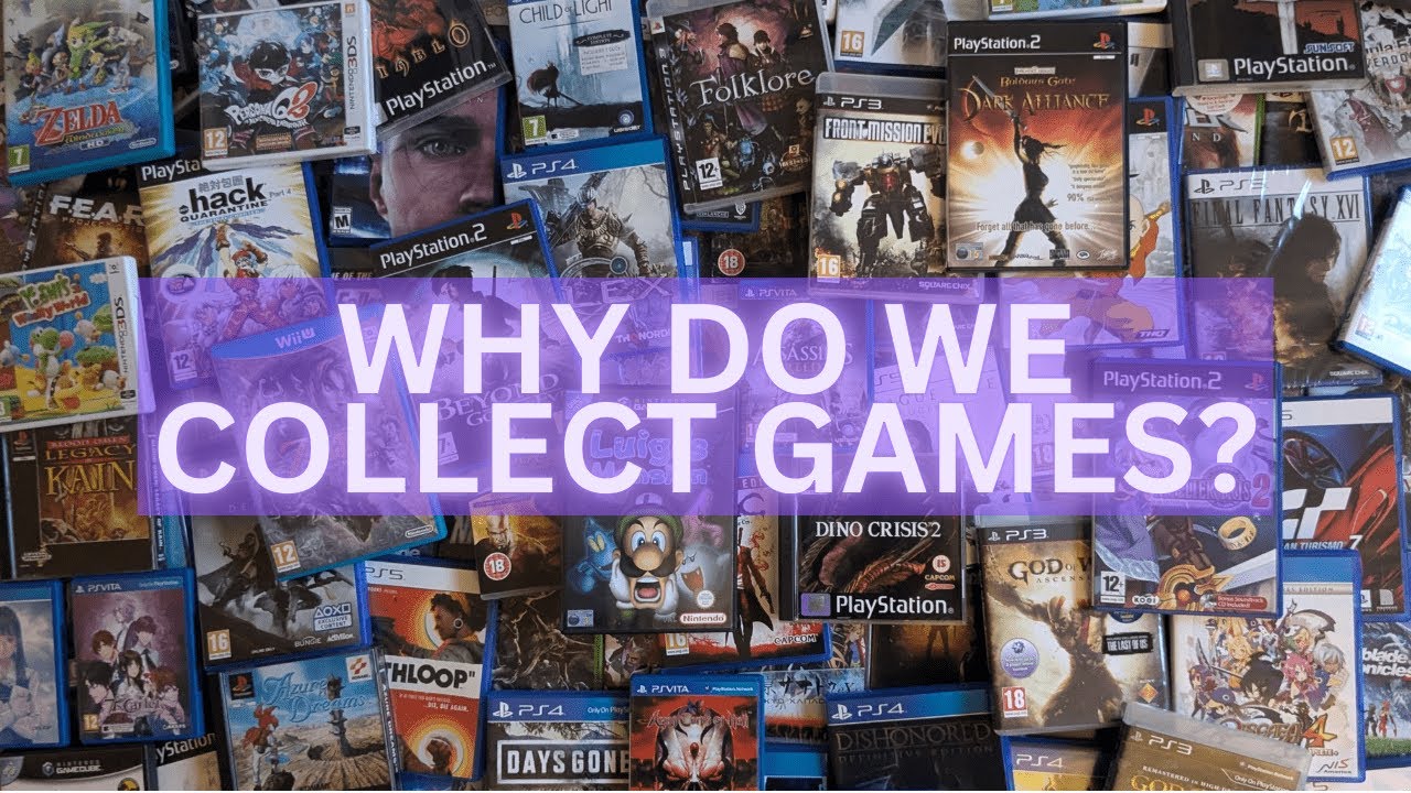 Why Are We Obsessed with Collecting Video Games? The Psychology Behind ...