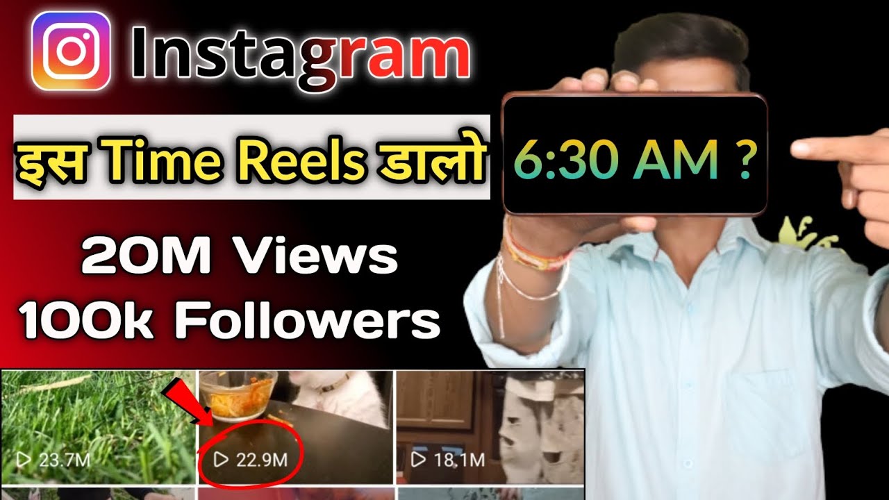 Best Time To Post Reels On instagram | Best Time To Post On Instagram ...