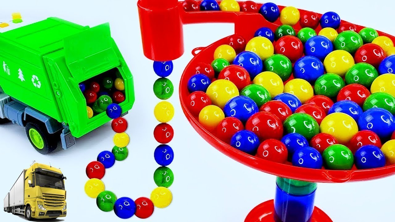 Satisfying Video | How I Made All Bead Using 4 Color Magic MARBLE Garage from 6 ASMR Slime ...