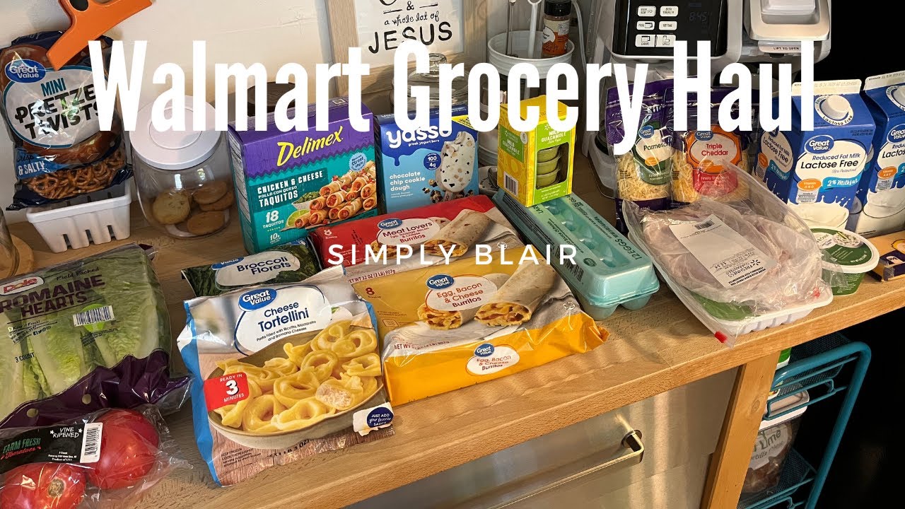 Walmart Grocery Haul | June 2024 - YouTube