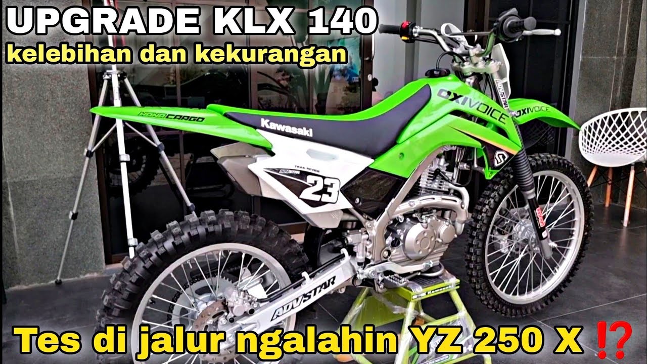 Review Kelebihan dan kekurangan KLX 140 RF 2022 ️Test jalur - YouTube