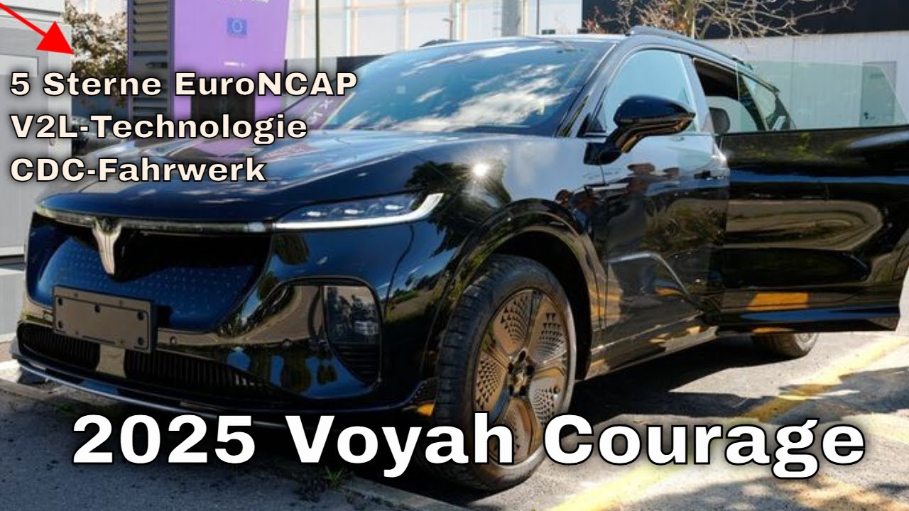 Voyah Courage: Neuer E-SUV mit V2L – Technik & Design-Highlights - YouTube