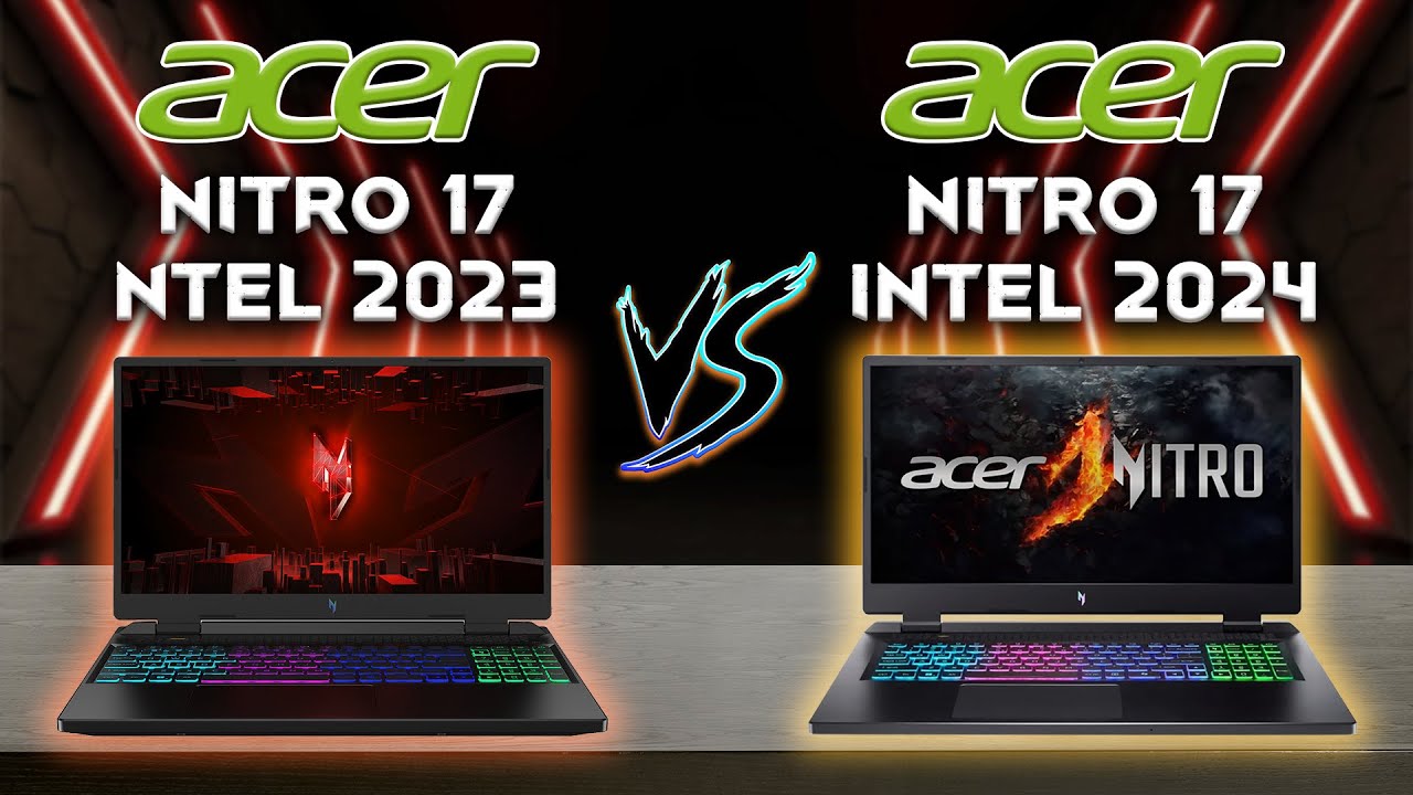 Nitro 17 2023 vs Nitro 17 2024 | Old vs New Comparison | Tech compare ...