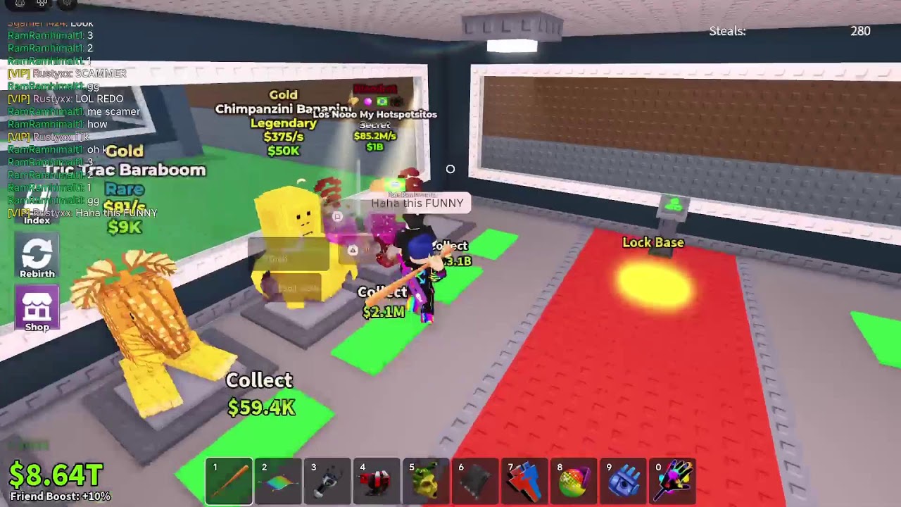 ROBLOX SAB TRADING - YouTube