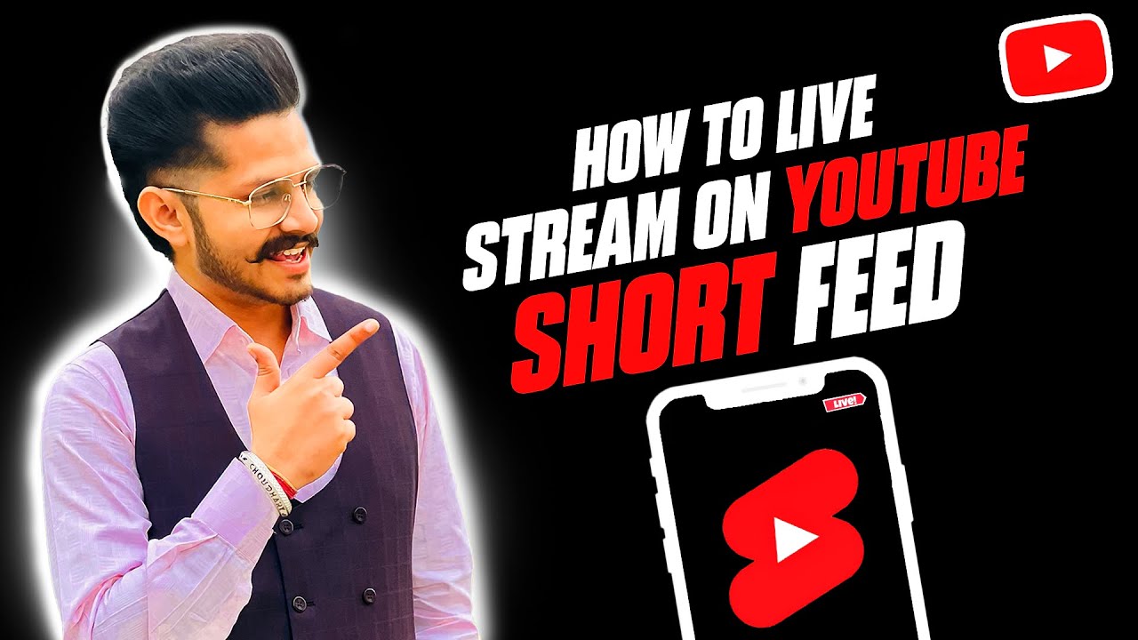 How to Live Stream on Youtube Short Feed | Vertical Live #shortsfeed ...