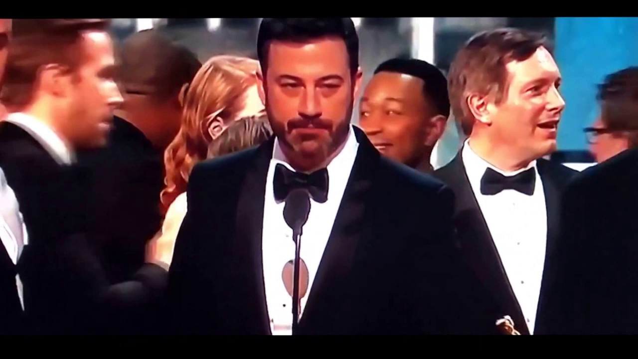 Oscars Mistake_ Moonlight Wins Best Picture after La La Land Mistakenly ...