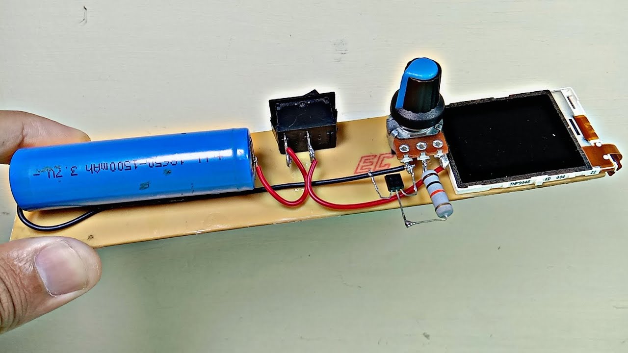 HOW TO MAKE AN EMERGENCY LED LAMP ELECTRONIC CIRCUIT USING MOBILE PHONE ...
