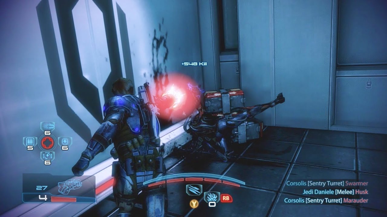 Mass Effect 3 - Batarian Soldier Build "Talon Gunslinger" (Gold/Reapers ...