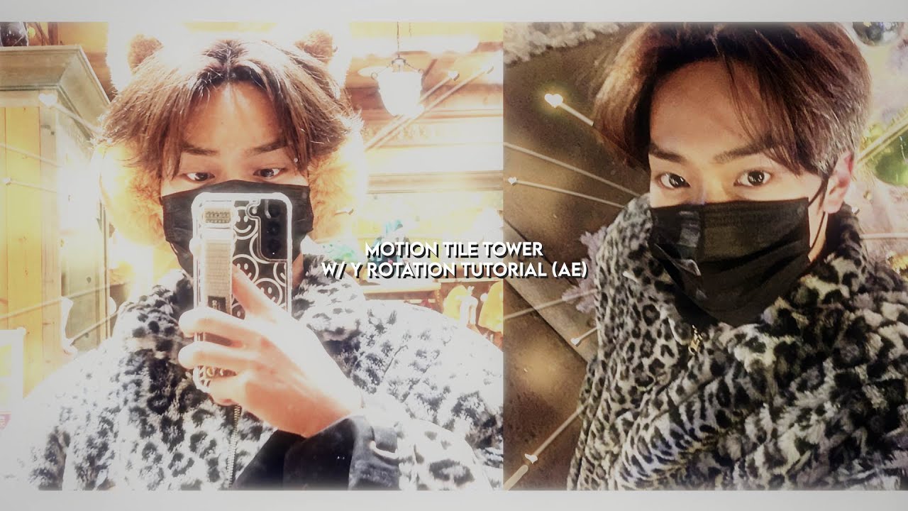 motion tile tower w/ y rotation tutorial | after effects - YouTube