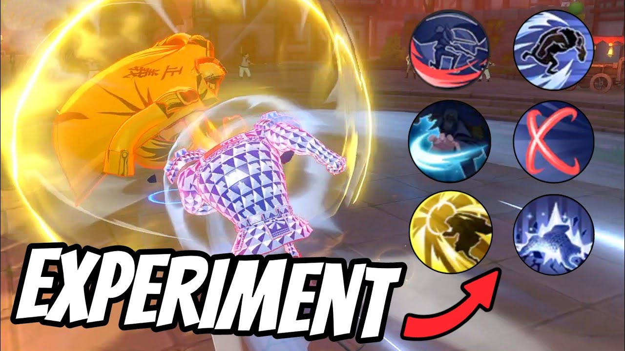 FUNNY😂 | Experiment Fighting Skills Same Timing | One Piece Fighting ...