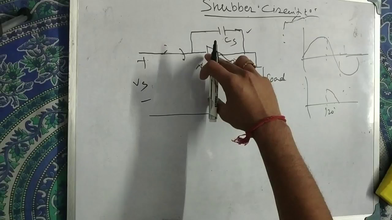 Snubber circuit SCR AT 5 th sem - YouTube