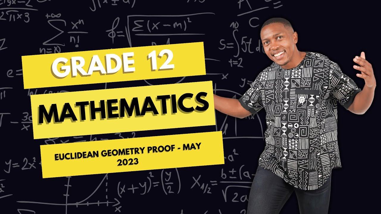 Grade 12 Revision - Euclidean Geometry | Proof - Opposite angles of a ...