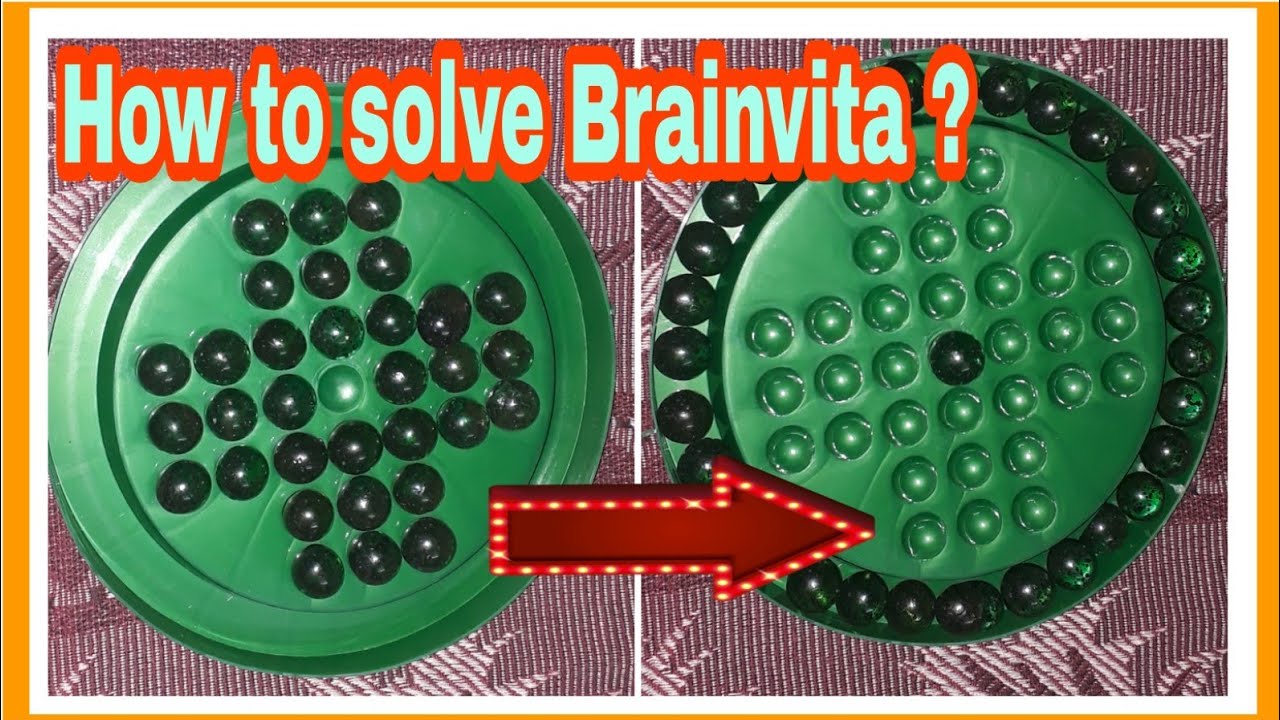 Easy Steps to Play Brainvita|How To Solve Brainvita Game in Tamil|கோலி ...