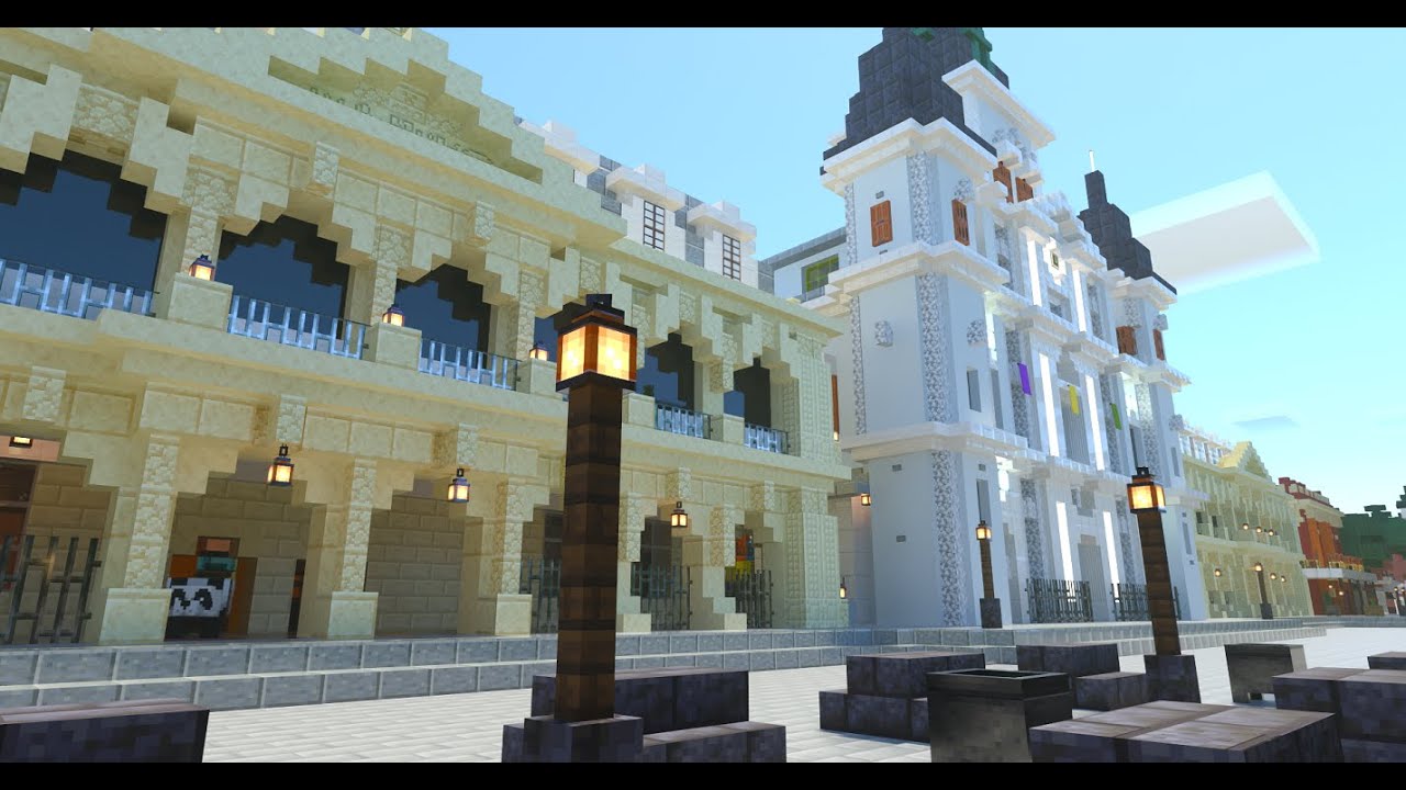 Minecraft: New Orleans Build - YouTube