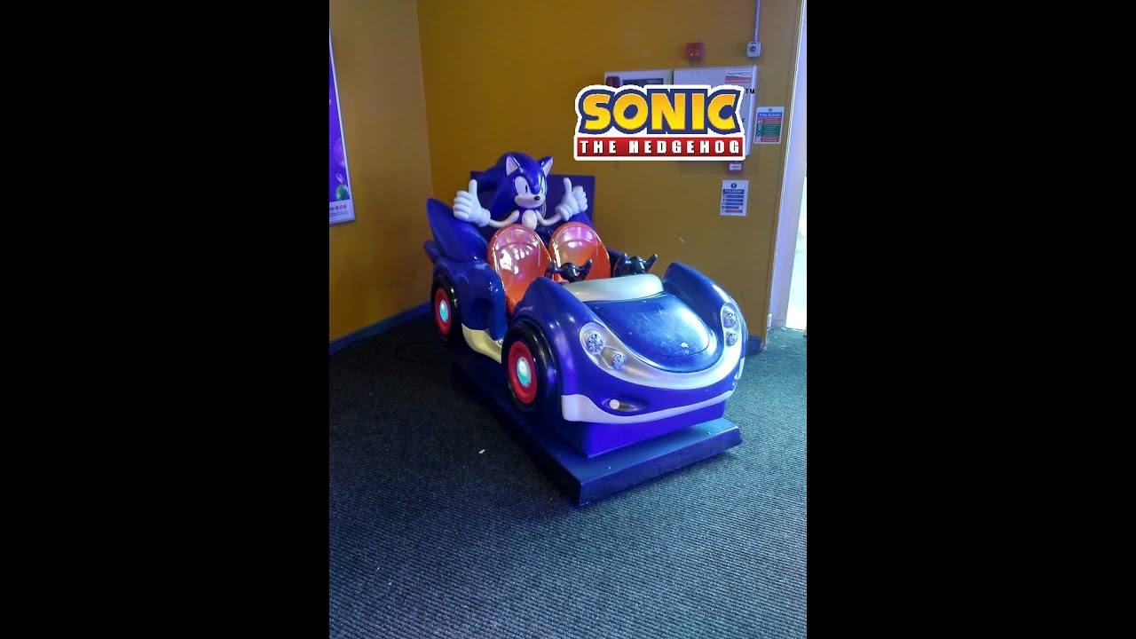 Sonic the Hedgehog Kiddie Ride - YouTube