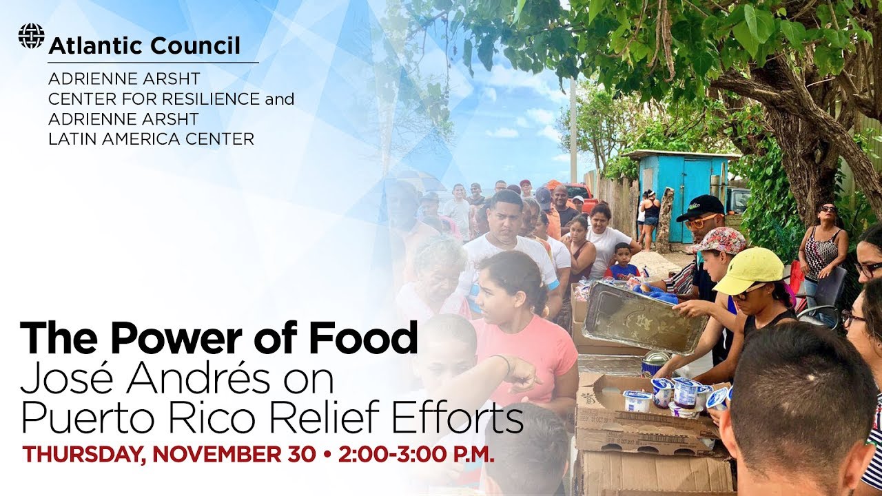 The Power of Food: José Andrés on Puerto Rico Relief Efforts - YouTube