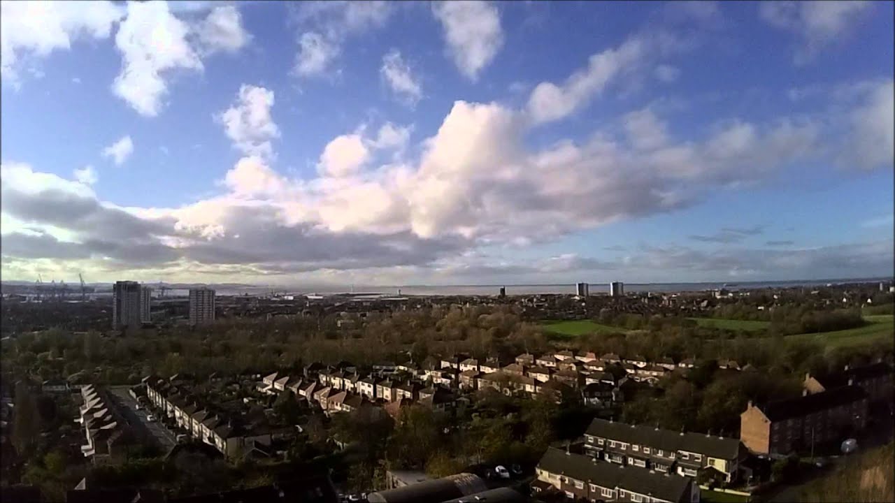 Litherland, Liverpool from the air - YouTube