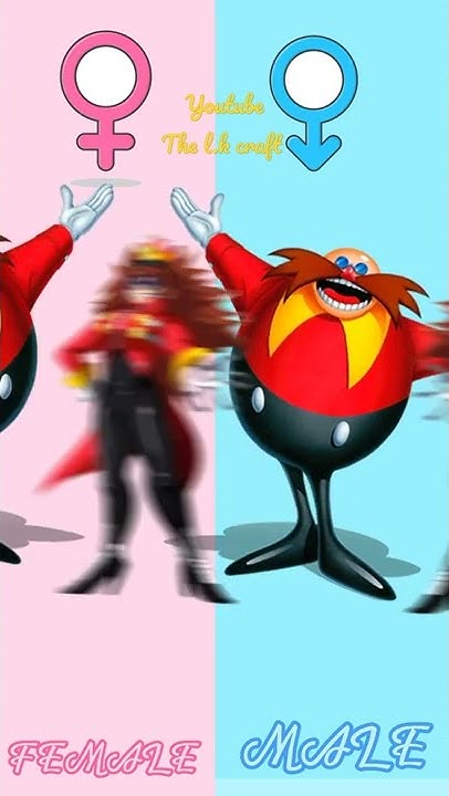 Sonic Characters Gender Swap Edit Sonic Combio De Genero Youtube 