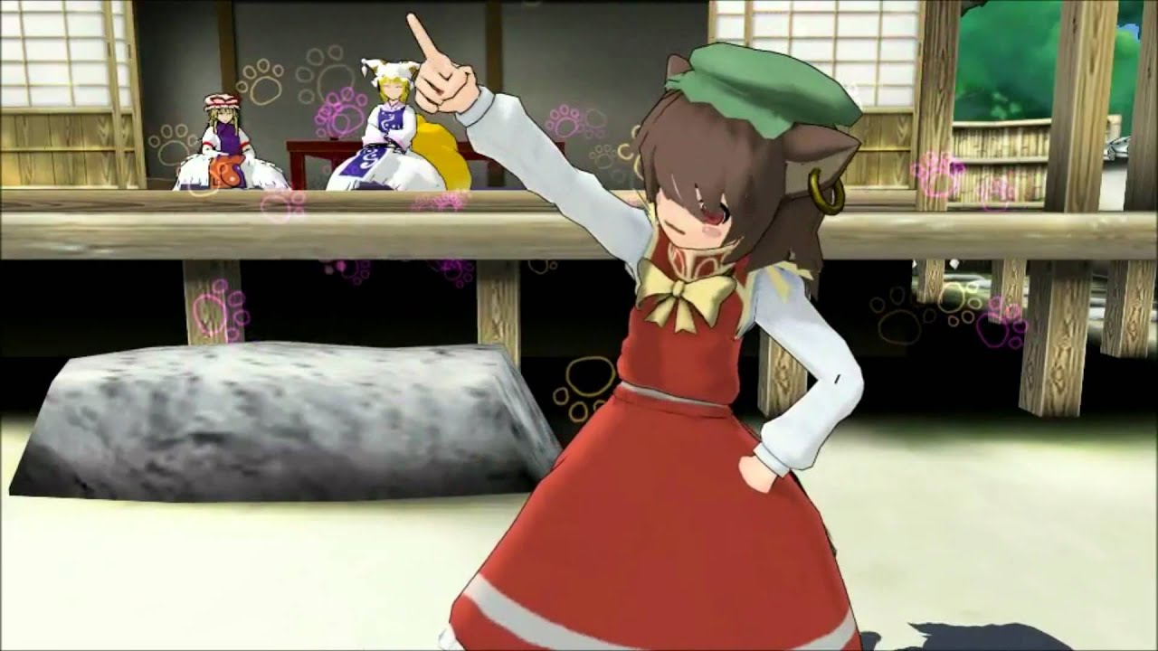 Touhou - Yakumo's House Event ~ Chen!! MMD {1080p} - YouTube