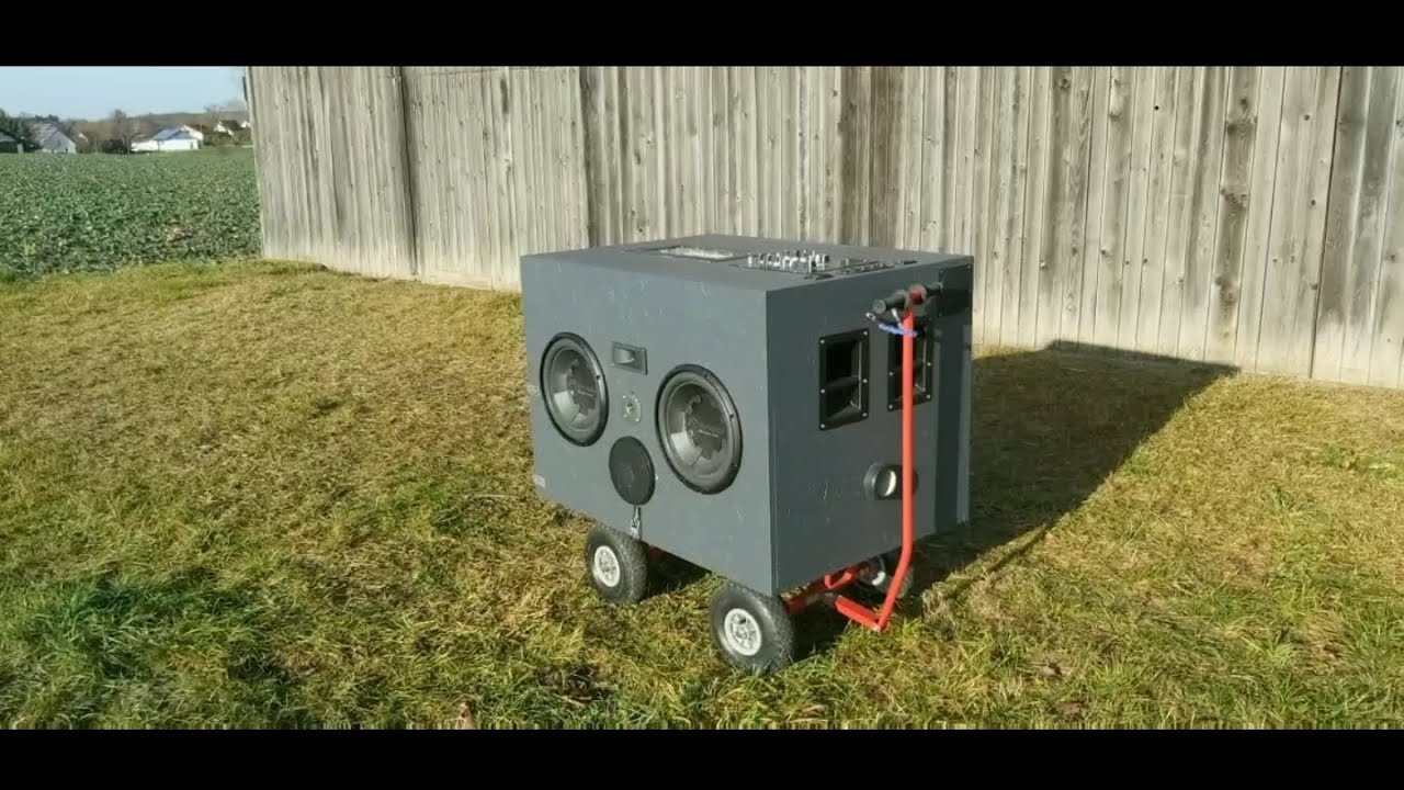 Musikbox Bollerwagen MEGA BOOM BOX! - YouTube