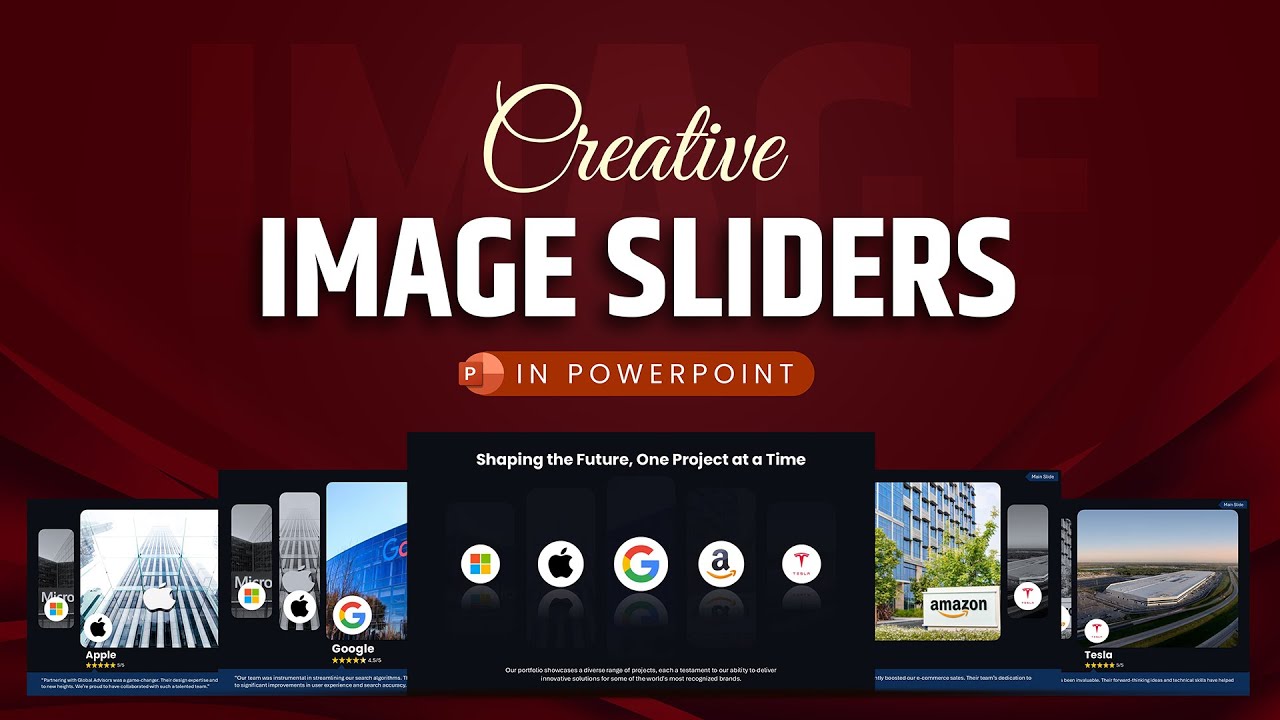 Learn to Create Stunning Image Sliders in PowerPoint! - YouTube